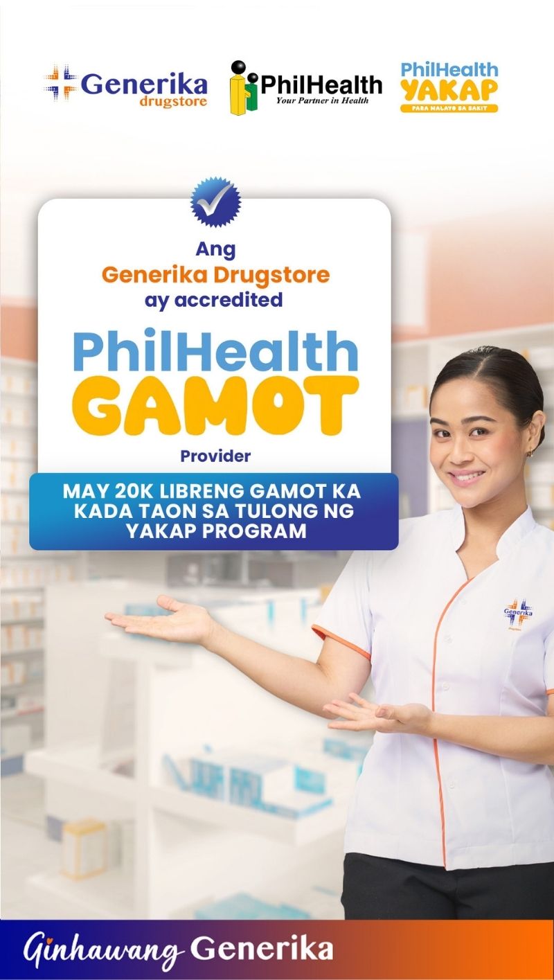 PhilHealth GAMOT - Generika Drugstore